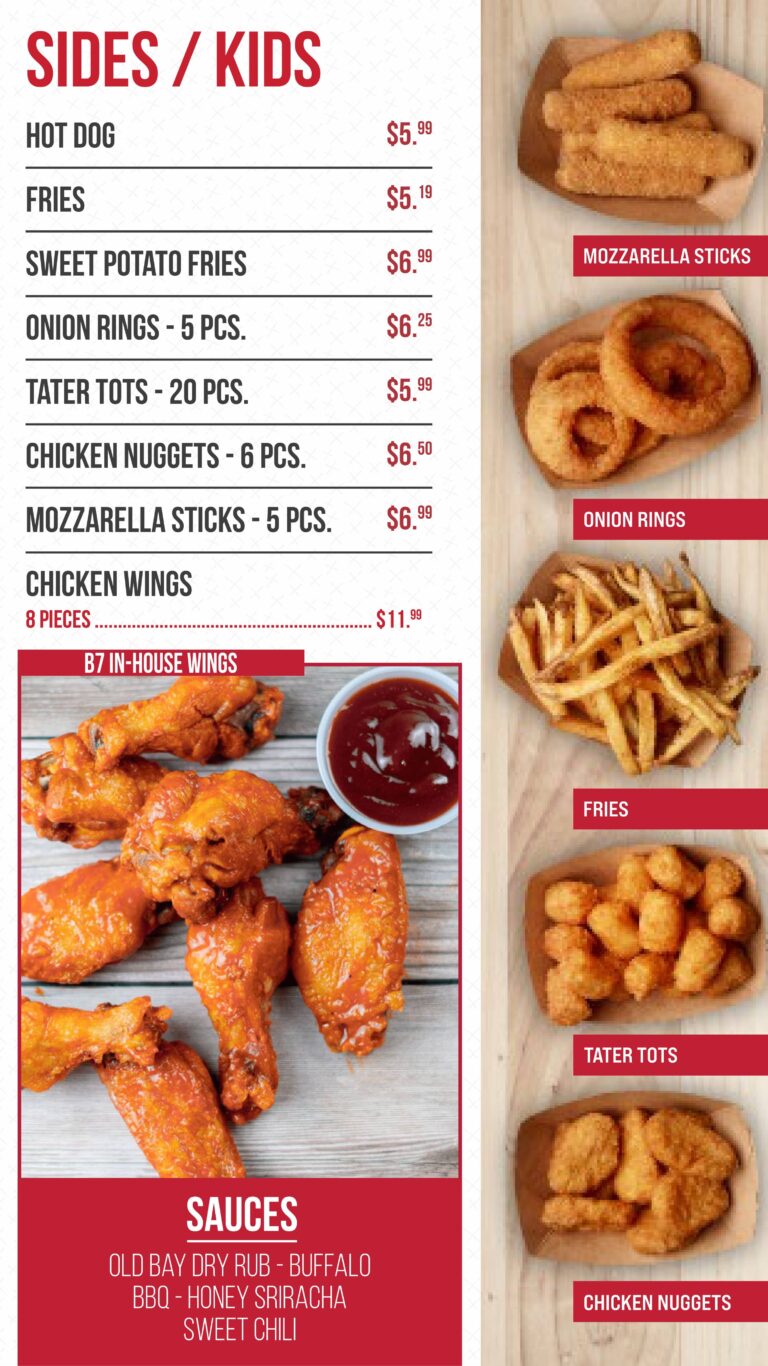 Menu – Burger7