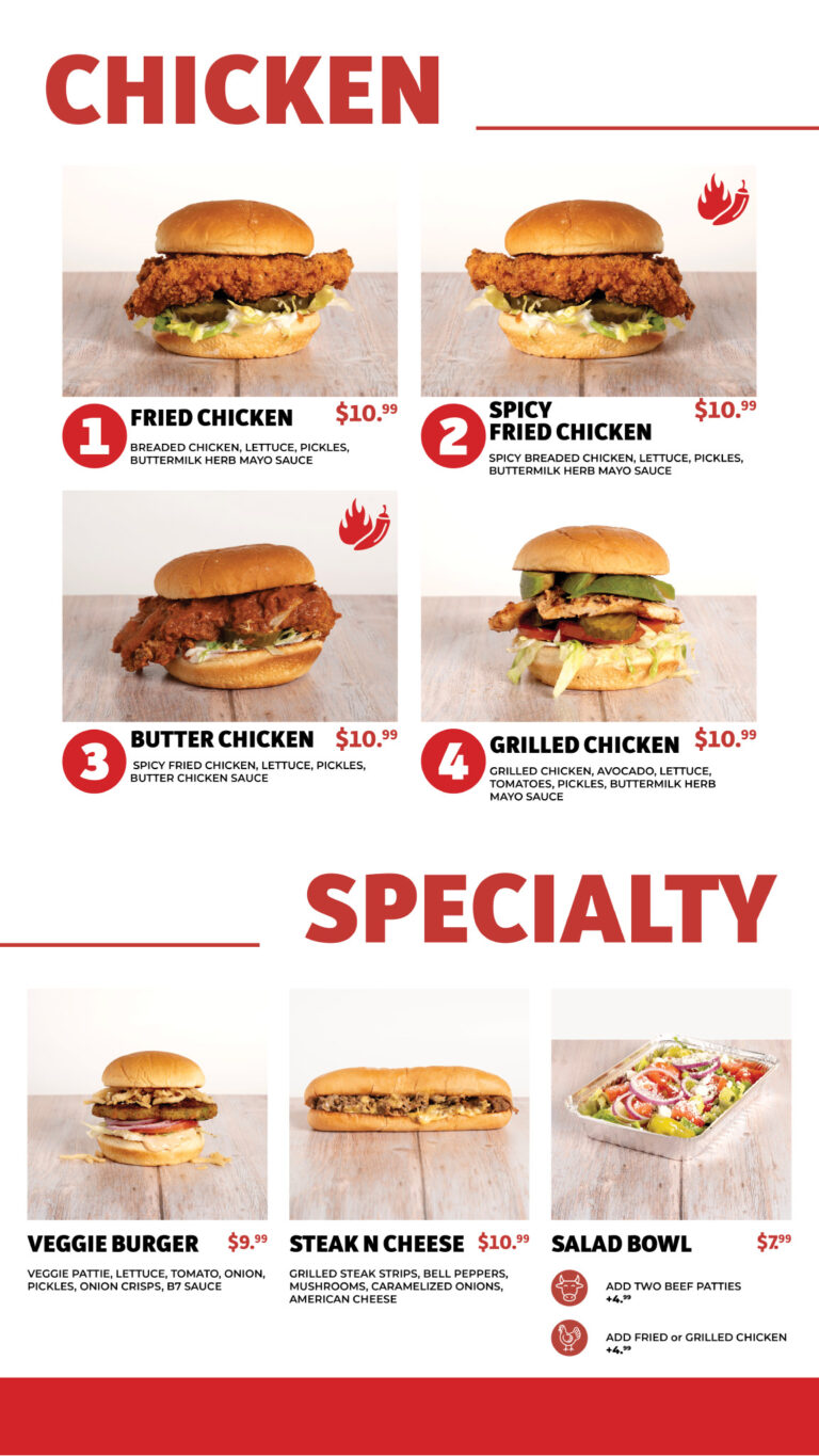 Menu – Burger7