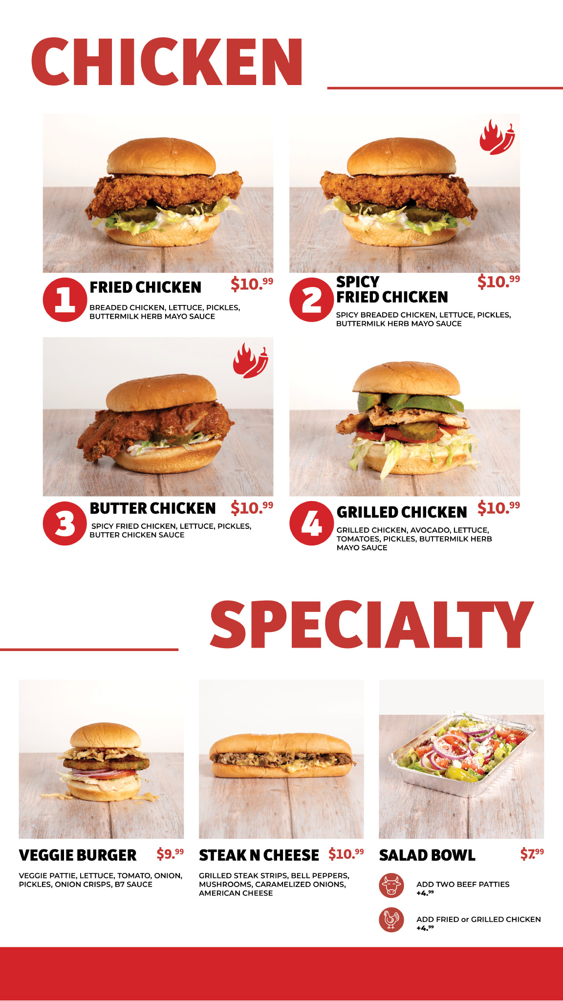 Menu – Burger7